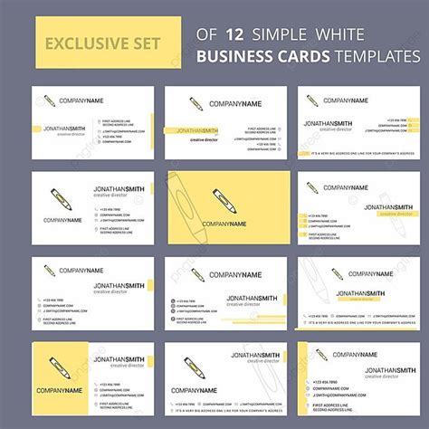 Set Of 12 Marker Template Download On Pngtree