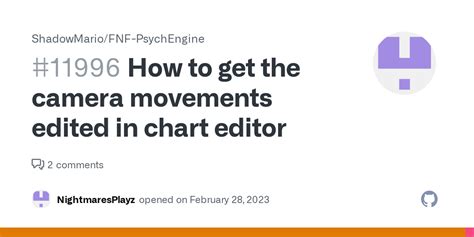 How To Get The Camera Movements Edited In Chart Editor · Issue 11996