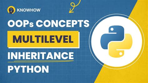Master Multilevel Inheritance In Python Youtube