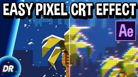 Pixel CRT Effect In After Effects YouTube