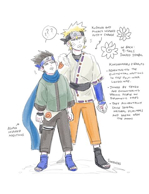 Konohamaru And Naruto