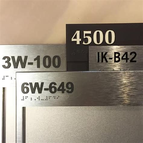 ADA Code Compliant Signage For Clients