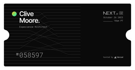 Clive Moore On Linkedin Join Clive Moore At Nextjs Conf