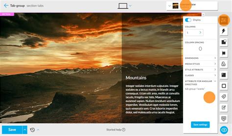 Adding A Tabbed Widget Storied Knowledge Base