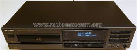 Compact Disc Player Sl Pg440 R Player Technics Brand