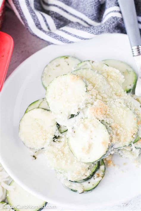 Cheesy Zucchini Casserole • Low Carb Nomad