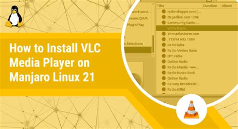 How To Install Vlc Media Player On Manjaro Linux Linux Genie