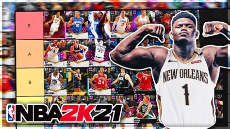 RANKING THE BEST POWER FORWARD IN NBA 2K21 MyTEAM Tier List March