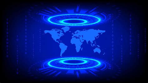 Abstract Background Style Hitech Technology Cyber Science Digital