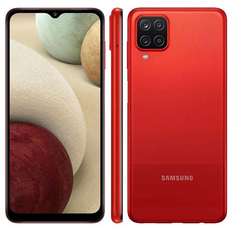 Smartphone Samsung Galaxy A12 64gb Dual Tela6 5 Camera Quadrupla