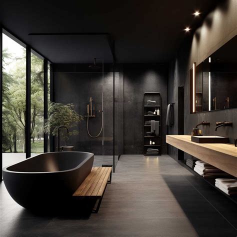 10 Ideas For Creating A Luxury Modern Black Bathroom To Impress • 333k