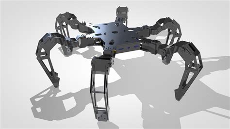 Hexapod Concept 3D Model AD Hexapod Concept Model 3d Model