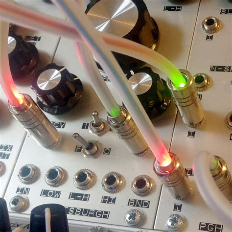 Matrixsynth Led Patch Cables Get Enlighted