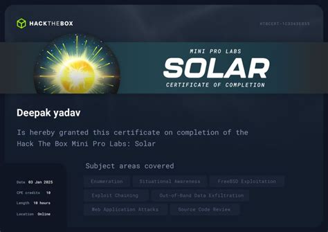 Deepak Yadav On Linkedin Hackthebox Solarlab Cybersecurity