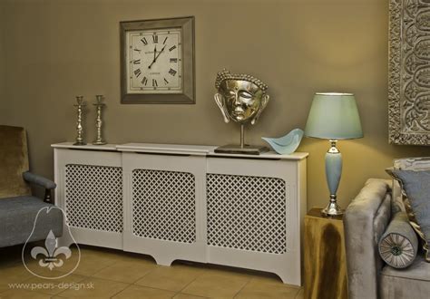 Štýlové kryty na radiátory pears design sk Kryt na radiátor bez povrchovej úpravy LONDON