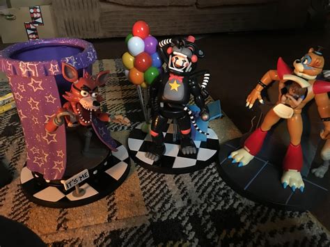 New Fnaf Statues Came Rfivenightsatfreddys