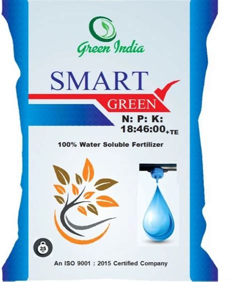 Granules Brown Green India Smart Green Npk Fertilizer Bag 25 Kg At Rs