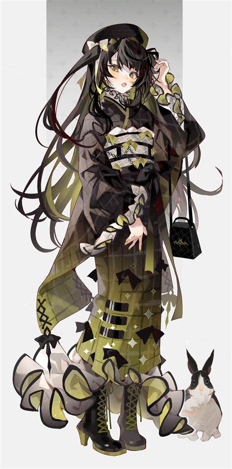2023 插画师あるてら的女孩插画图片 BoBoPic