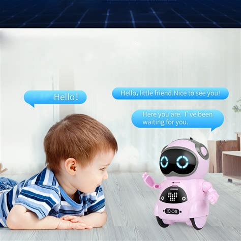 Intelligent Mini Rc Robot Toy Talking Sound Contro Grandado