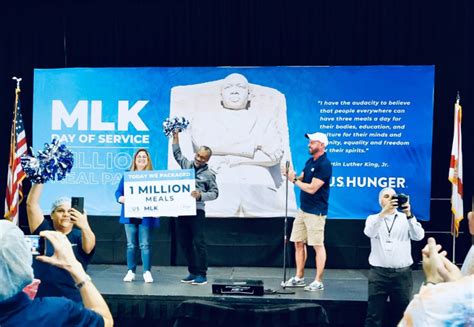 Us Hungers Mlk Million Meal Pack A Triumph Of Unity Impact And
