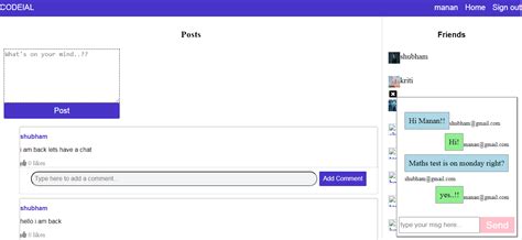Github Janender0707social Media Site This Is The Code For A Social Media Site Called Codeial