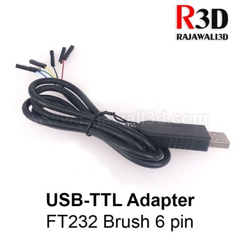 Jual Usb To Ttl Serial Rs232 Ftdi Pl2303 Usb Serial Adapter Converter 6