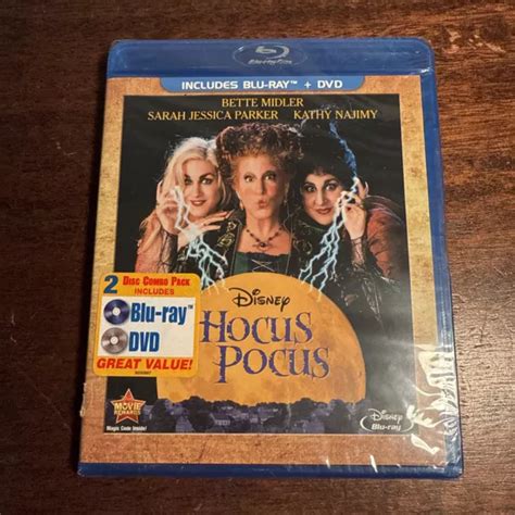 Disneys Hocus Pocus Blu Ray Dvd Two Disc Combo Pack £773 Picclick Uk