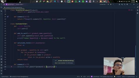 E Commerce Product Management System Using Python Youtube