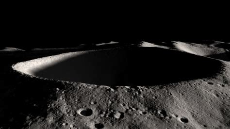 Whats The Source Of The Ice At The Moons South Pole Space Earthsky