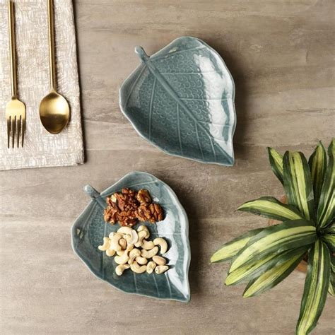 Leaf Shaped Platter Manufacturer Exporter Supplier From Bulandshahr India