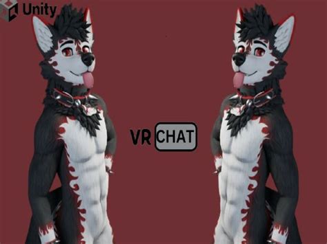 Custom Rigged Vrchat Avatar Vtuber 3d Model Furry Nsfw Anime