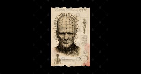 Cenobite Notes From A Forbidden Grimoire Hellraiser Cenobite T Shirt Teepublic