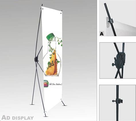 X Bannerbanner Stand Displayexhibits Ningbo Haishu Vista Display