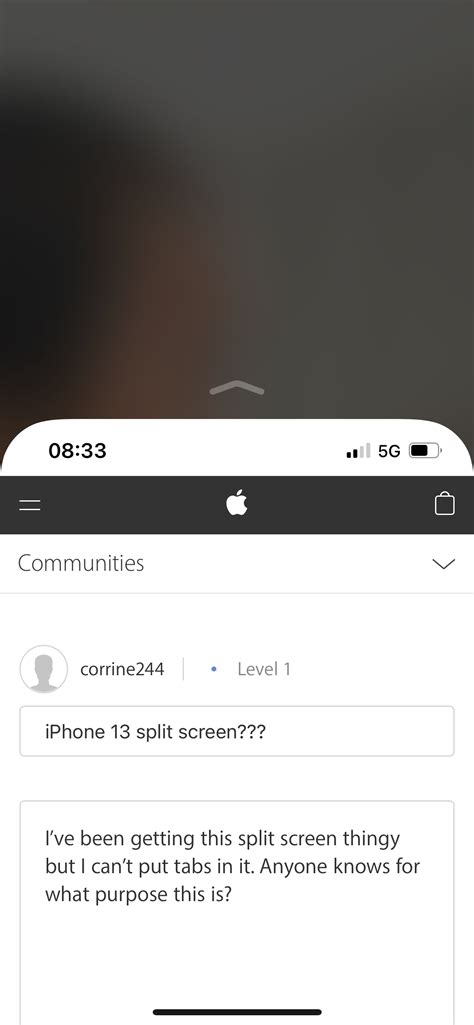 Iphone 13 Split Screen Apple Community