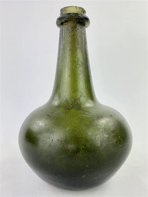 English Shaft And Globe Wine Bottle C1670 The Antique Dispensary