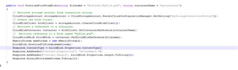 How To Display Pdf File From Blob Storage In Asp Net C Stack Overflow
