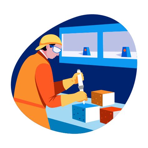 Concrete Testing Architect Civil Engineer Construction Worker Icon Download On Iconfinder