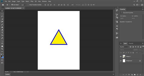 Cara Membuat Segitiga Di Photoshop Gurukece