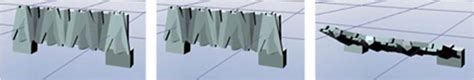 Blocks Modelled As The Target Tiles And Supported By Fixed Blocks At