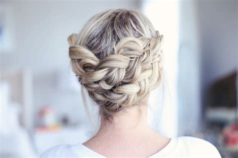 Easy Diy Crown Braid Cute Girls Hairstyles