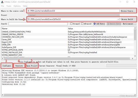 Windows通过VCPKG配置Ceres环境 ceres windows CSDN博客