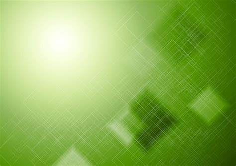 Premium Vector Bright Green Technical Squares Background