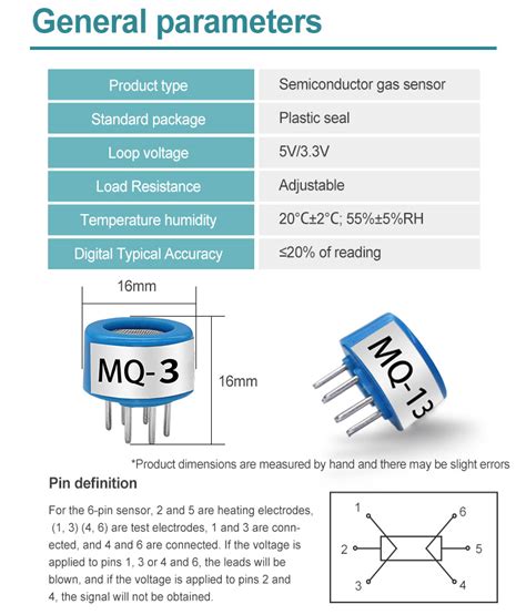Mq8 Hydrogen Gas Sensor Semiconductor H2 Gas Sensor