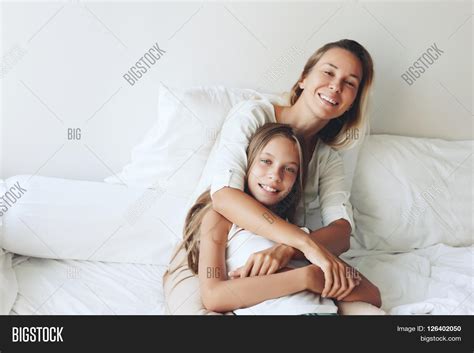Mom Her Tween Daughter Image And Photo Free Trial Bigstock