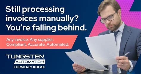 Tungsten Automation On Linkedin Tungstenautomation Invoiceautomation