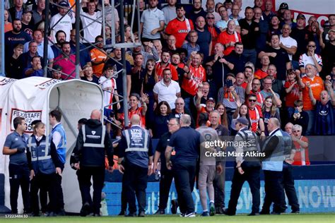 Luton Town Fans React As Yves Bissouma Of Tottenham Hotspur Leaves