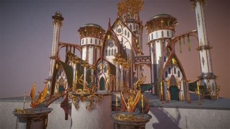 Elven Architecture 3d Model By Dmitriy Dryzhak Arvartlit 7727815