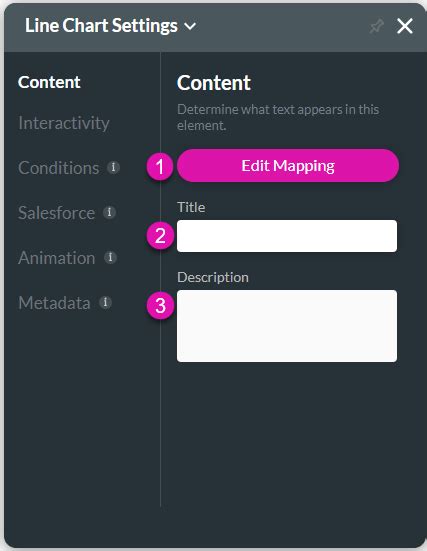 Line Chart Settings Titan Web
