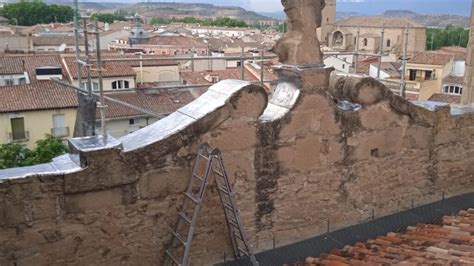 La Redonda de obras para subsanar los daños por la humedad