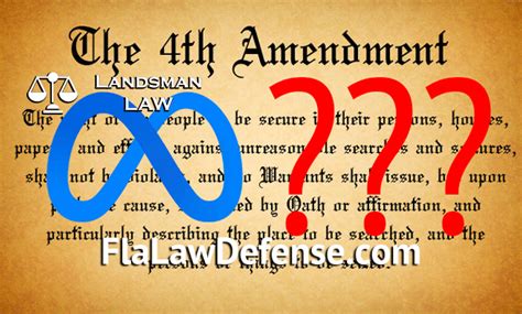 Facebook Messages Protected Are By The 4th Amendment Landsman Law
